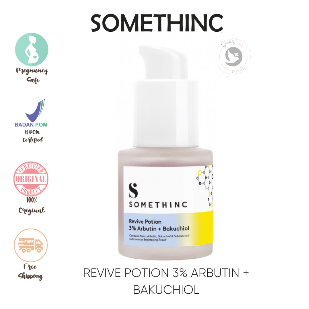 Jual SOMETHINC Revive Potion 3% Arbutin + Bakuchiol (Skin Brightening ...