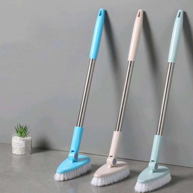 Jual SIKAT PEMBERSIH LANTAI DINDING KAMAR MANDI GAGANG PANJANG PORTABLE ...