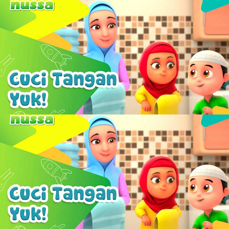 Jual Kaset Film Nussa Rara Cuci Tangan Yuk Episode Terbaru-Disc Kaset ...