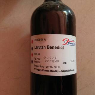 Jual Reagen benedict/ larutan benedict 500ml | Shopee Indonesia