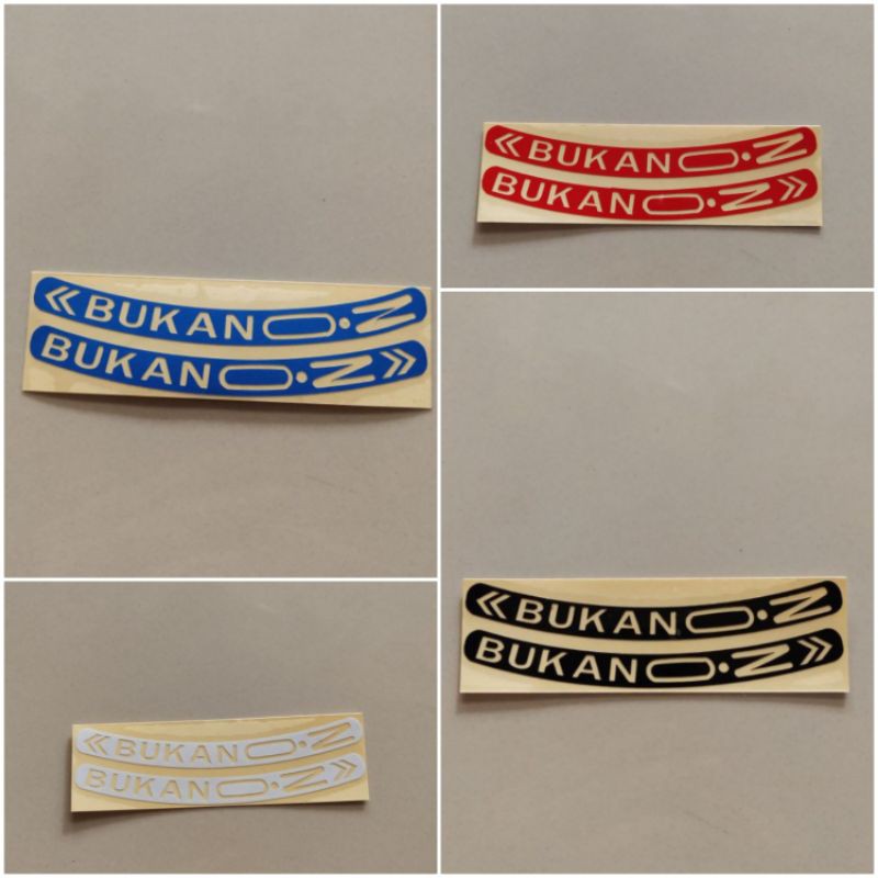 Jual stiker velg sticker BUKAN OZ racing berkualitas cutting | Shopee ...