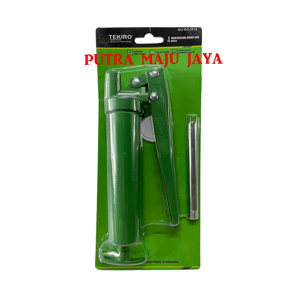 Jual TEKIRO HAND GREASE GUN MINI 100CC POMPA PISPOT GEMUK TANGAN 100CC ...