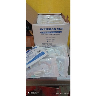 Jual infuset infusion set dewasa + tempat Drip injeksi | Shopee Indonesia