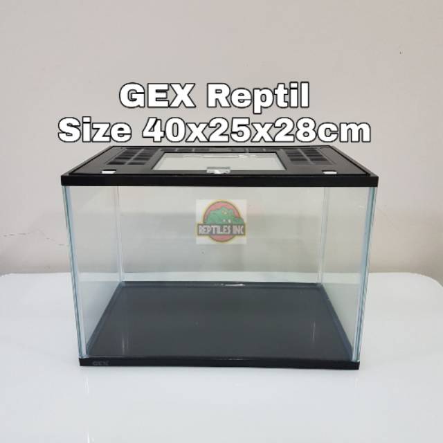 Jual GEX Akuarium Reptil Tinggi / Kandang / Terrarium dengan tutup | Shopee Indonesia