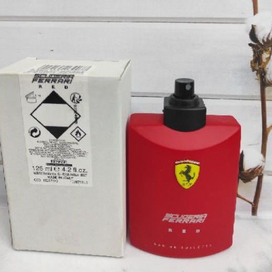 Jual ORIGINAL PARFUM FERRARI SCUDERIA RED TESTER EDT 125ML | Shopee ...