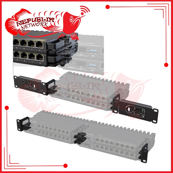Jual Mikrotik RB5009 Rackmount Kit K-79|Bracket Kupingan RB5009 ...