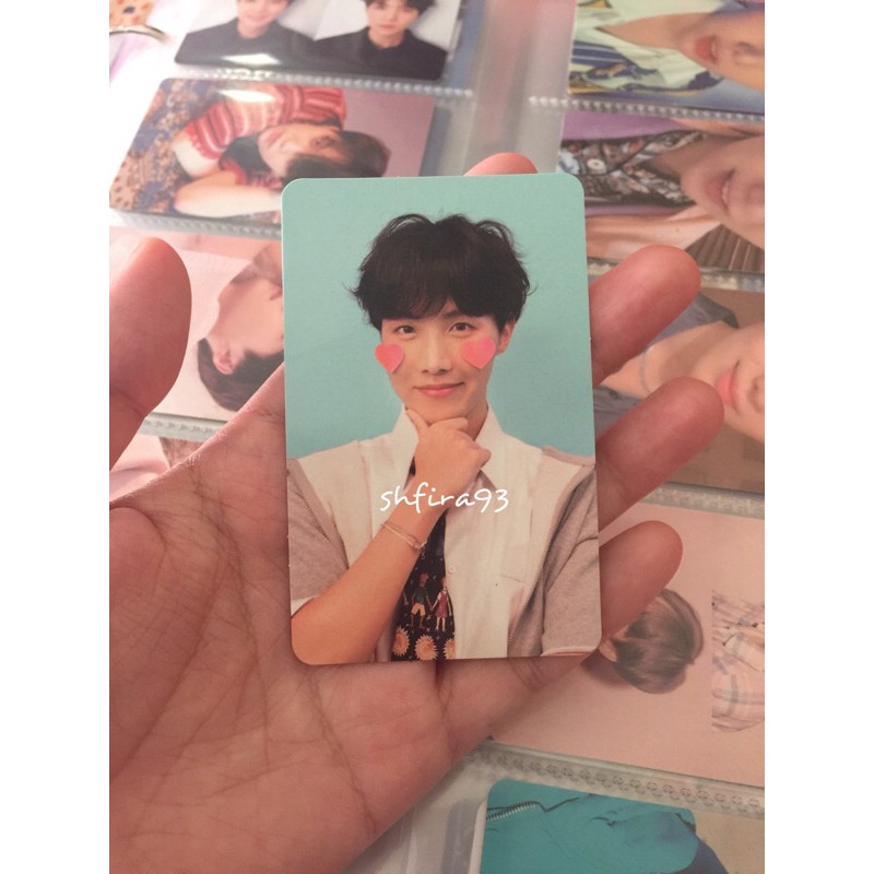 Jual BACA DESKRIPSI :) photocard BTS J-HOPE LY ANSWER F [OFFICIAL ...