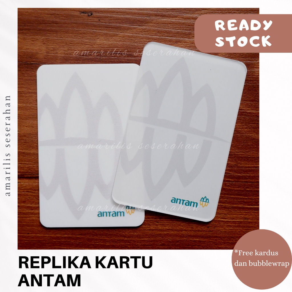 Jual 333. Replika kartu antam tempat LM untuk hiasan Mahar/Diy ...