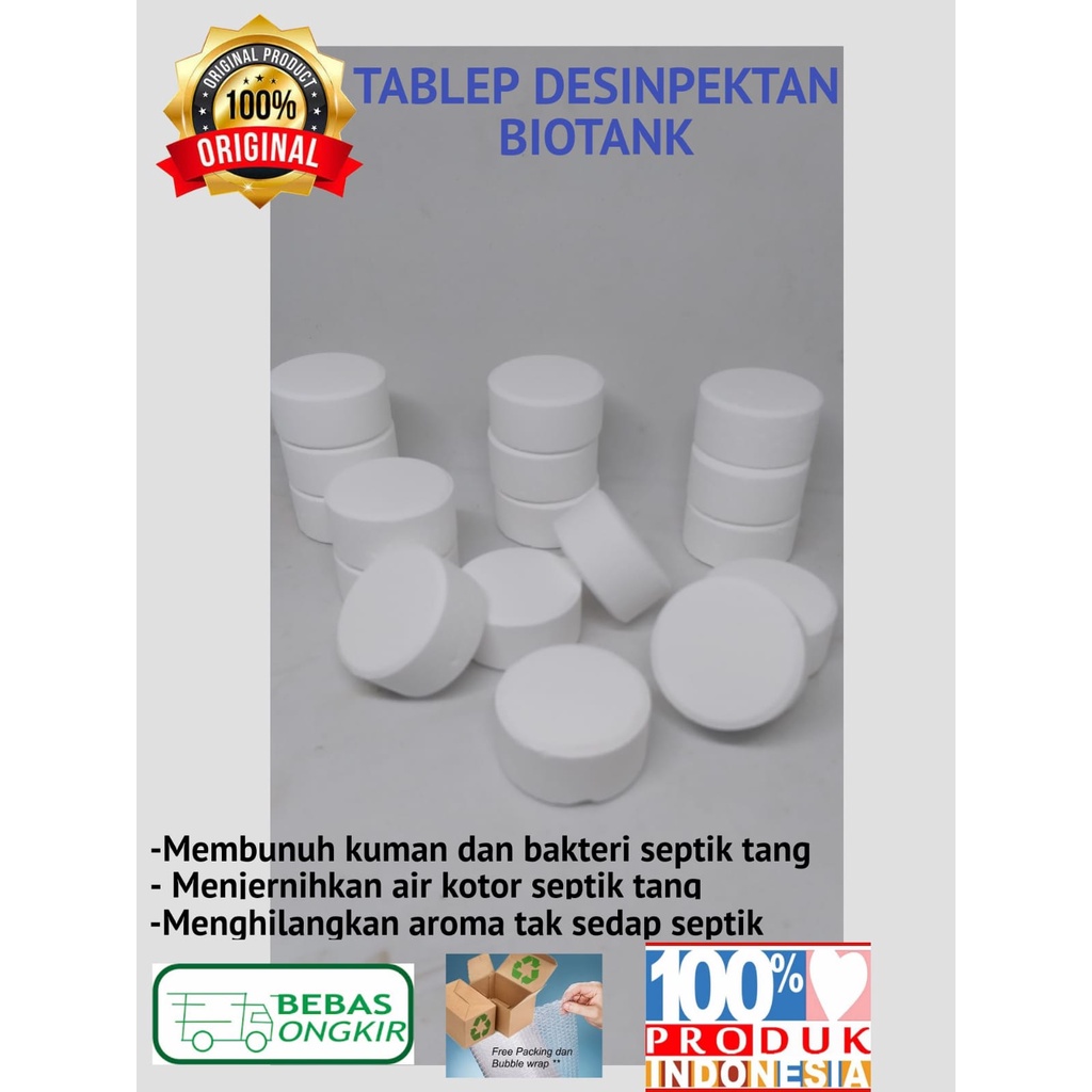 Jual Tablet Obat Klorin Pengurai BioFill Septic Tank Penjernih Air ...