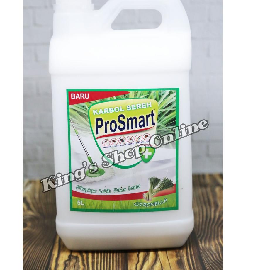 Jual Baru Karbol Sereh Prosmart Jerigen 5 Liter Shopee Indonesia