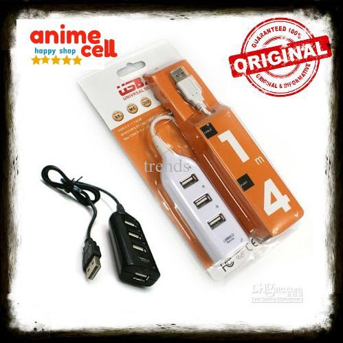 Jual KABEL USB HUB 4 PORT LED KOMPUTER | Shopee Indonesia