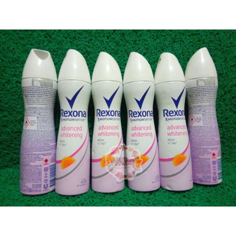 Jual Rexona Deodorant Body Spray Advanced Whitening 150ml ...