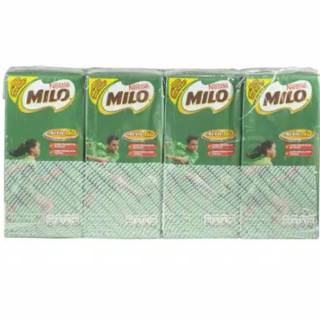 Jual Milo nestle kotak UHT susu coklat milo 180ml ( 4 kotak / pack ) | Shopee Indonesia