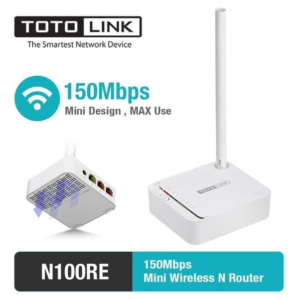 Jual TOTOLINK N100RE Wireless N Router 150Mbps - TOTO LINK Indonesia ...