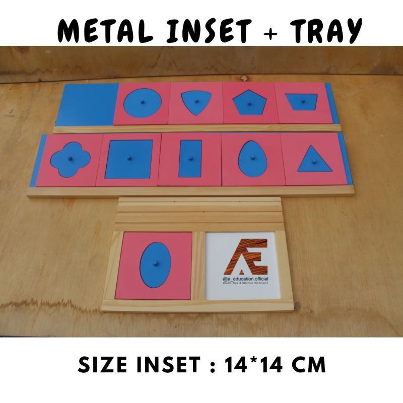 Jual Metal Inset montessori Metal Inset | Shopee Indonesia