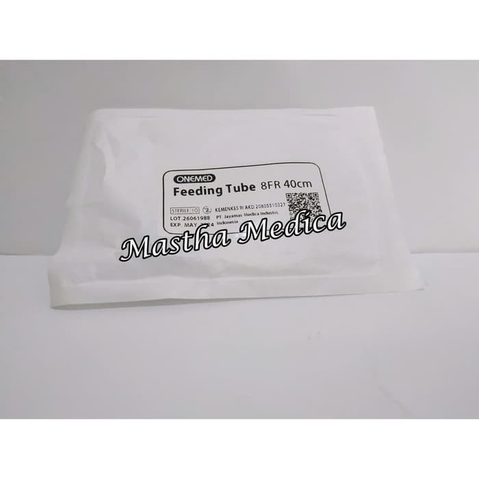 Jual NGT Feeding Tube Selang Sonde Makan Hidung 8FR 8 FR 40cm OneMed | Shopee Indonesia
