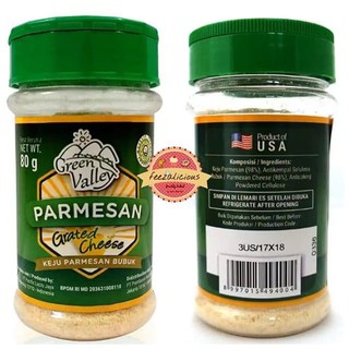 Jual Green Valley Parmesan Cheese/Keju Parmesan Bubuk/Grated Parmesan ...