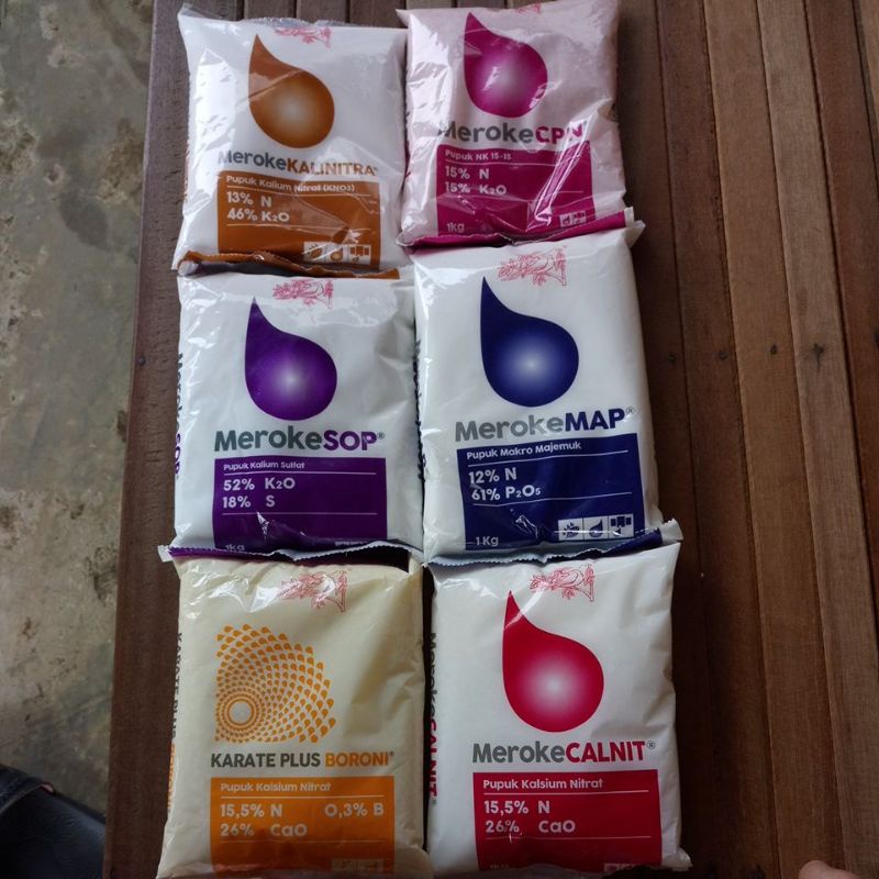 Jual pupuk meroke kemasan 1kg original pabrik | Shopee Indonesia
