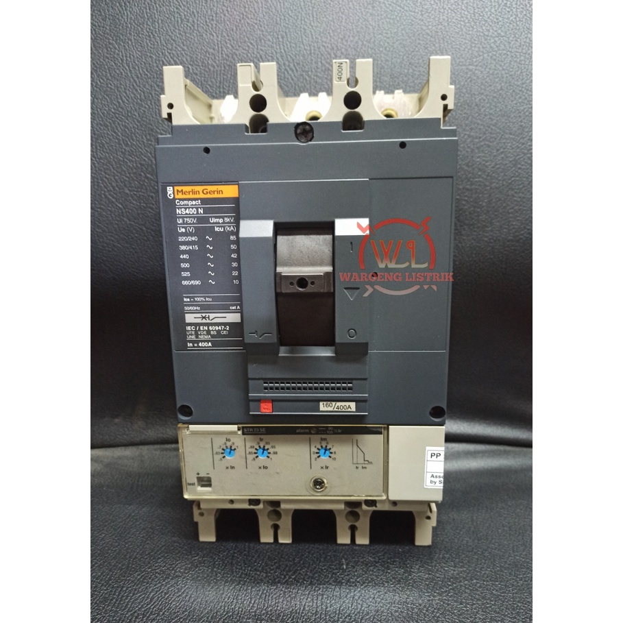 Jual Mccb Breaker Merlin Gerin NS400N 3P 400A NS400 MG | Shopee Indonesia