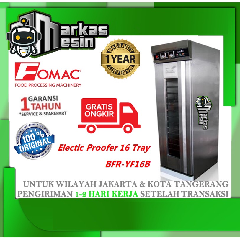 Jual Mesin Pengembang Roti Proofer BFR-YF16B FOMAC | Shopee Indonesia