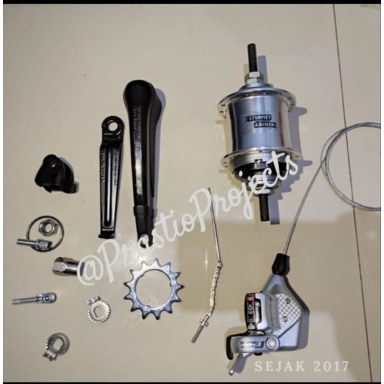 Jual New Internal gear SRF5 w 5 speed Sturmey Archer for Brompton ... Jual New Internal gear SRF5 w 5 speed Sturmey Archer for Brompton ...