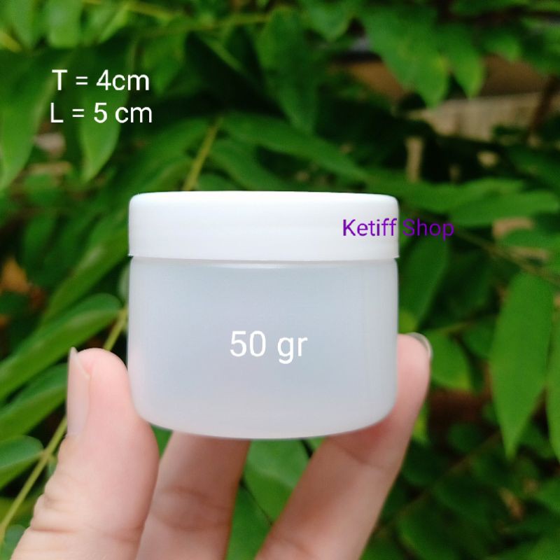 Jual Pot cream pot salep pot serba guna 50 gr Indonesia|Shopee Indonesia