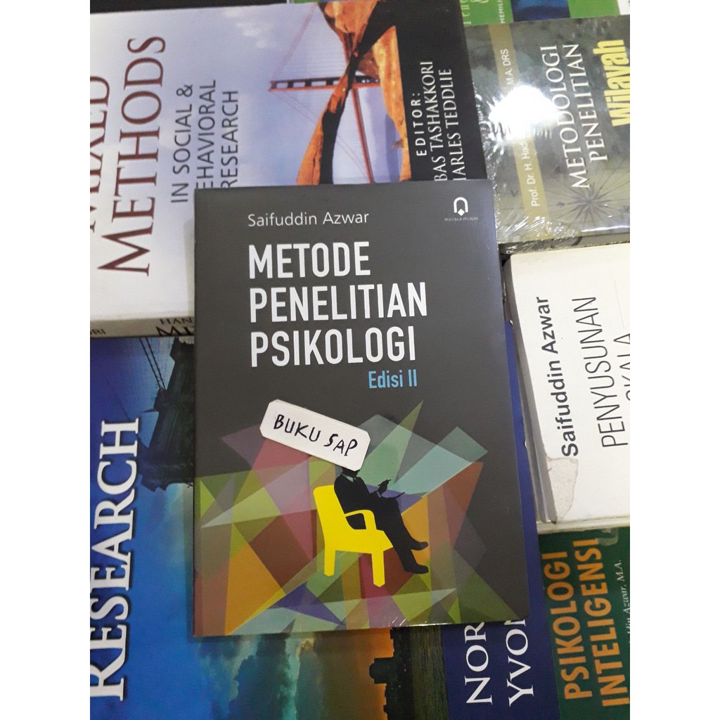 Jual Buku Metode penelitian psikologi 2 - saifuddin azwar ORIGINAL ...