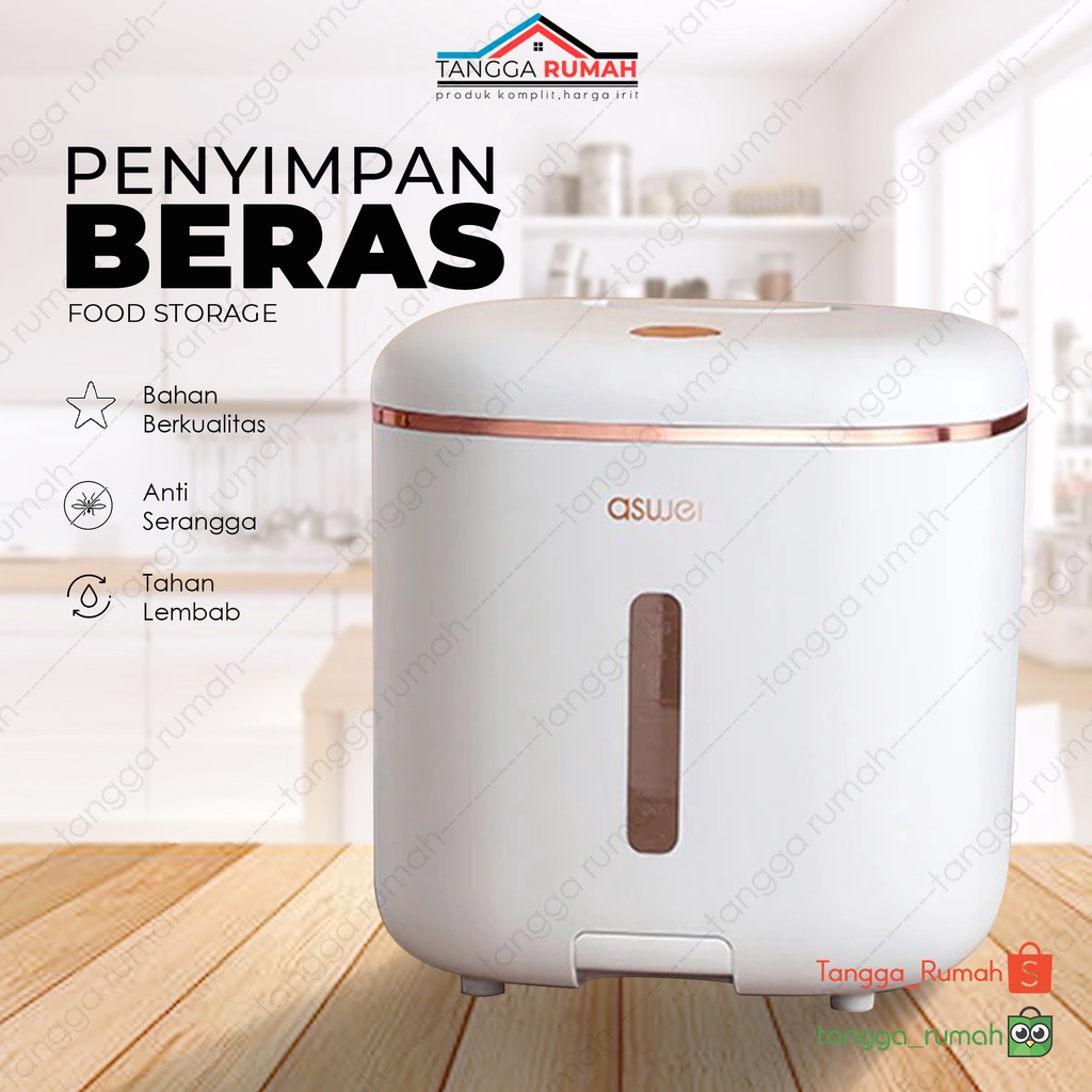 Jual Wadah Penyimpan / Penyimpanan / Kotak / Box Beras Aesthetic ...