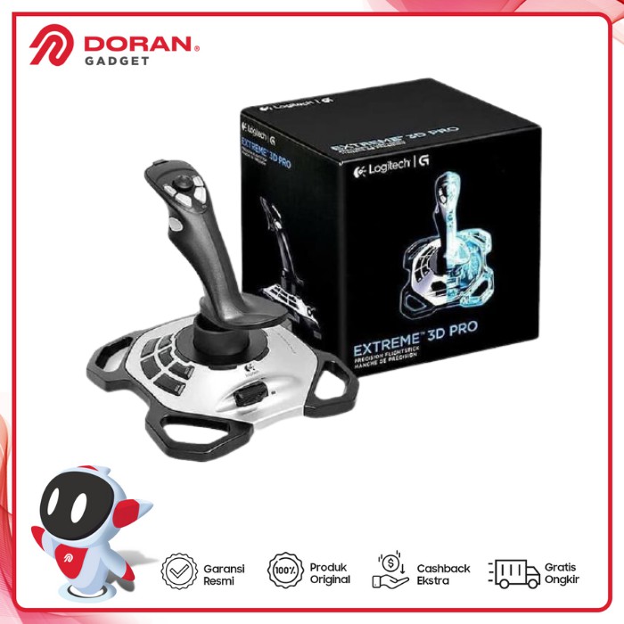 Jual Joystick Gaming Logitech Wingman Extreme 3D Pro - Garansi Resmi 3 ...