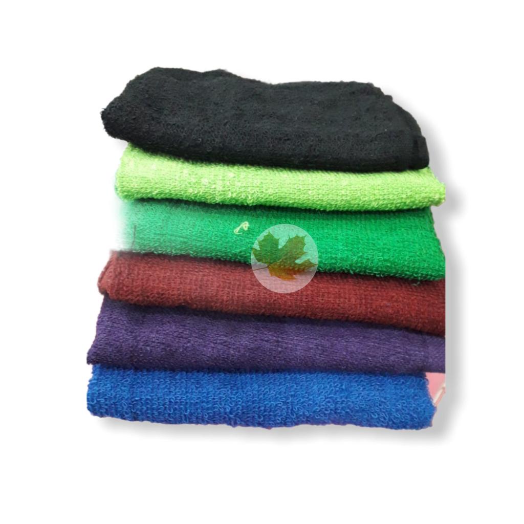 Jual Handuk Hitam / Warna Salon uk.35x70cm | Shopee Indonesia