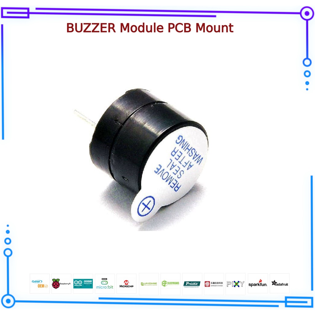 Jual Buzzer beep indikator sound PCB Mount For Arduino | Shopee Indonesia