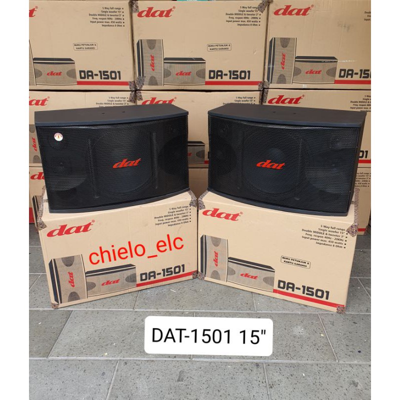 Jual SPEAKER KARAOKE DAT 15 INCH DT 1501 DT1501 ORIGINAL Indonesia ...