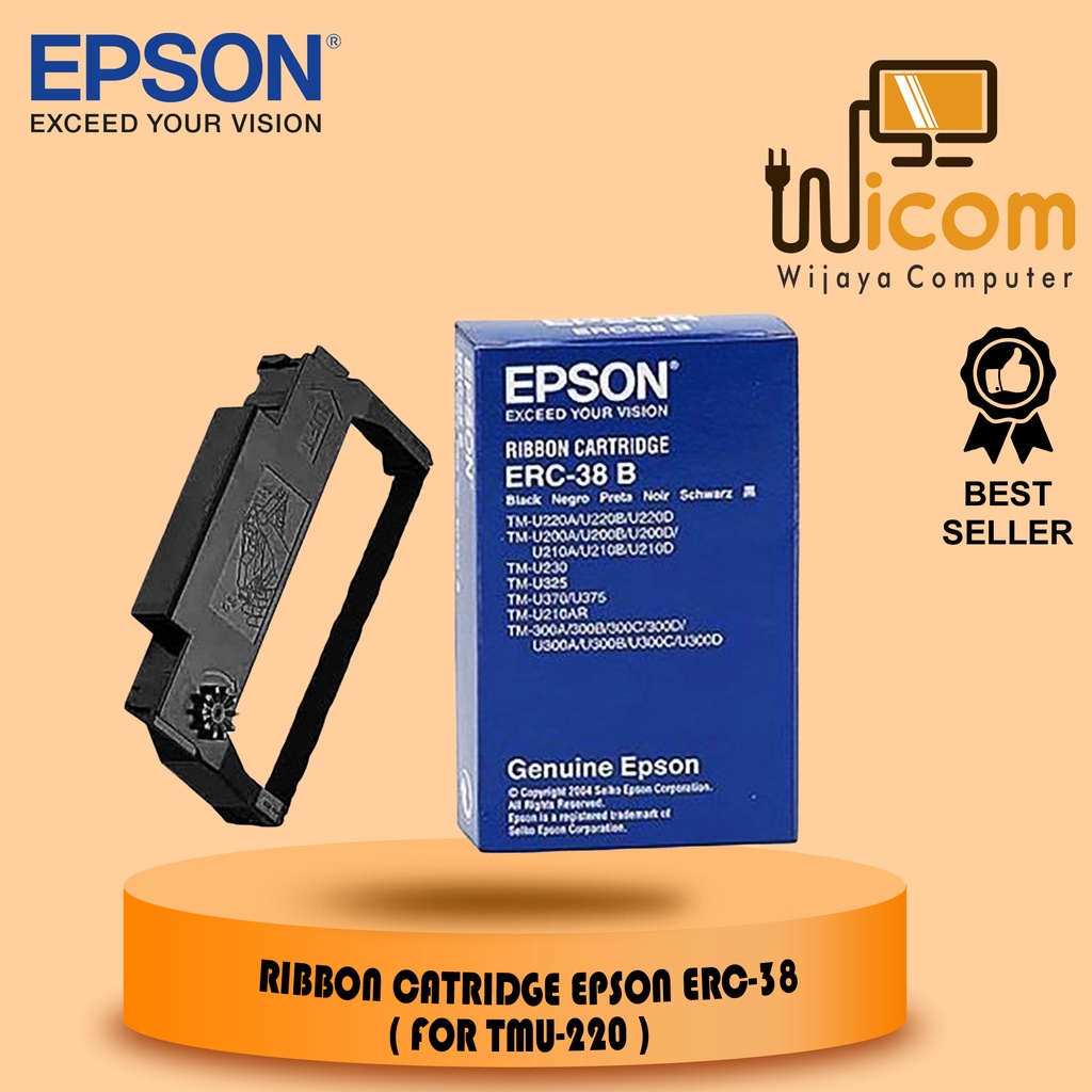Jual RIBBON CATRIDGE KASIR PRINTER EPSON ERC 38 (ERC38O) | Shopee Indonesia