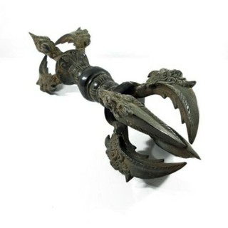 Jual Senjata Dewa Siwa Hitam Gada Bajra Vajra Antik Langka | Shopee ...