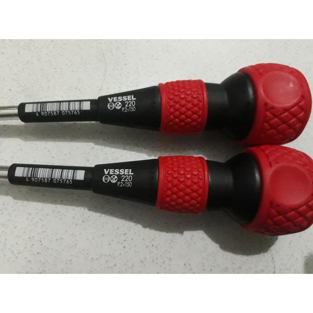 Jual obeng vessel plus gagang karet bulat Terbaik | Shopee Indonesia