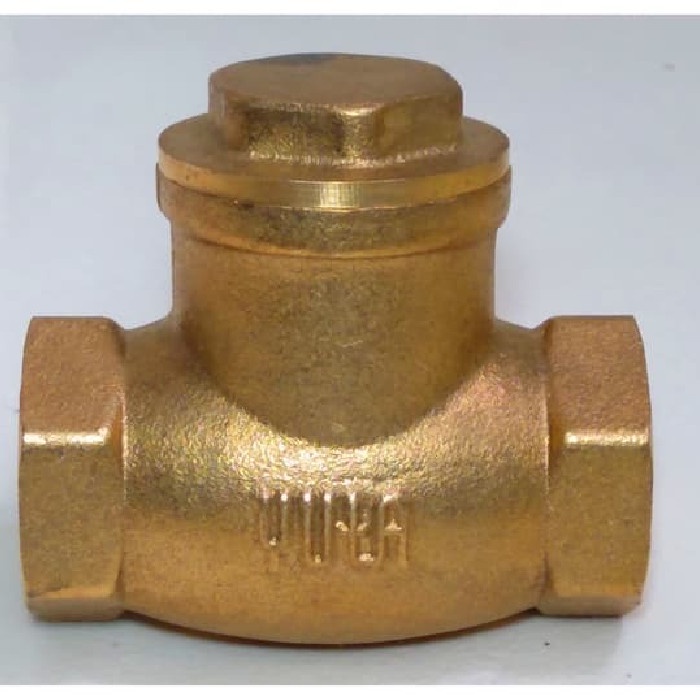 Jual CHECK VALVE KUNINGAN 2 1/2 YUTA / KLEP TABOK 2 1/2 INCH YUTA / CEK ...