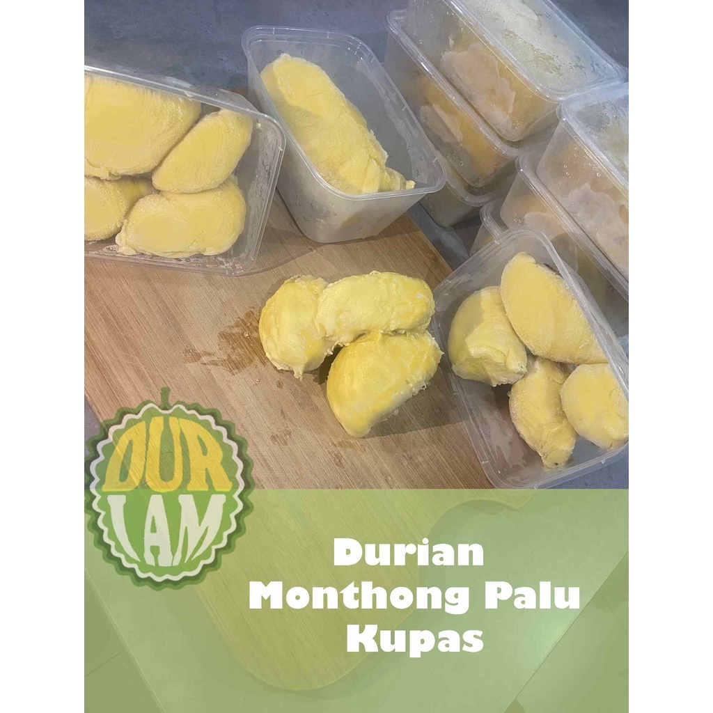 Jual DURIAN MONTHONG PALU KUPAS PREMIUM QUALITY/MONTHONG PALU FROZEN PREMIUM QUALITY 500GRAM ...
