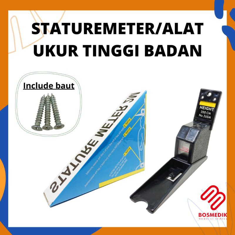Jual ALAT UKUR TINGGI BADAN I STATURE METER | Shopee Indonesia