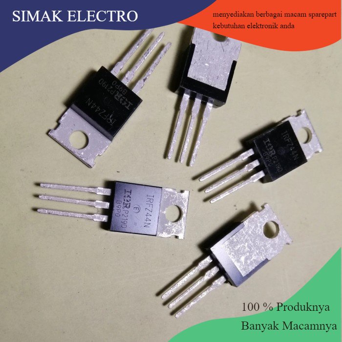 Jual IRFZ44N IRFZ44 IRF Z44N Mosfet Transistor Power 55V 49A N-Ch To ...
