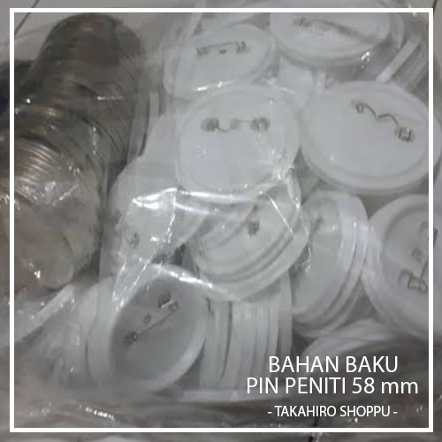 Jual BAHAN PIN PENITI 58 mm ( isi 100 pcs ) | Shopee Indonesia