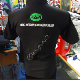 Jual Kaos Seragam Rapi Radio - Hitam | Shopee Indonesia