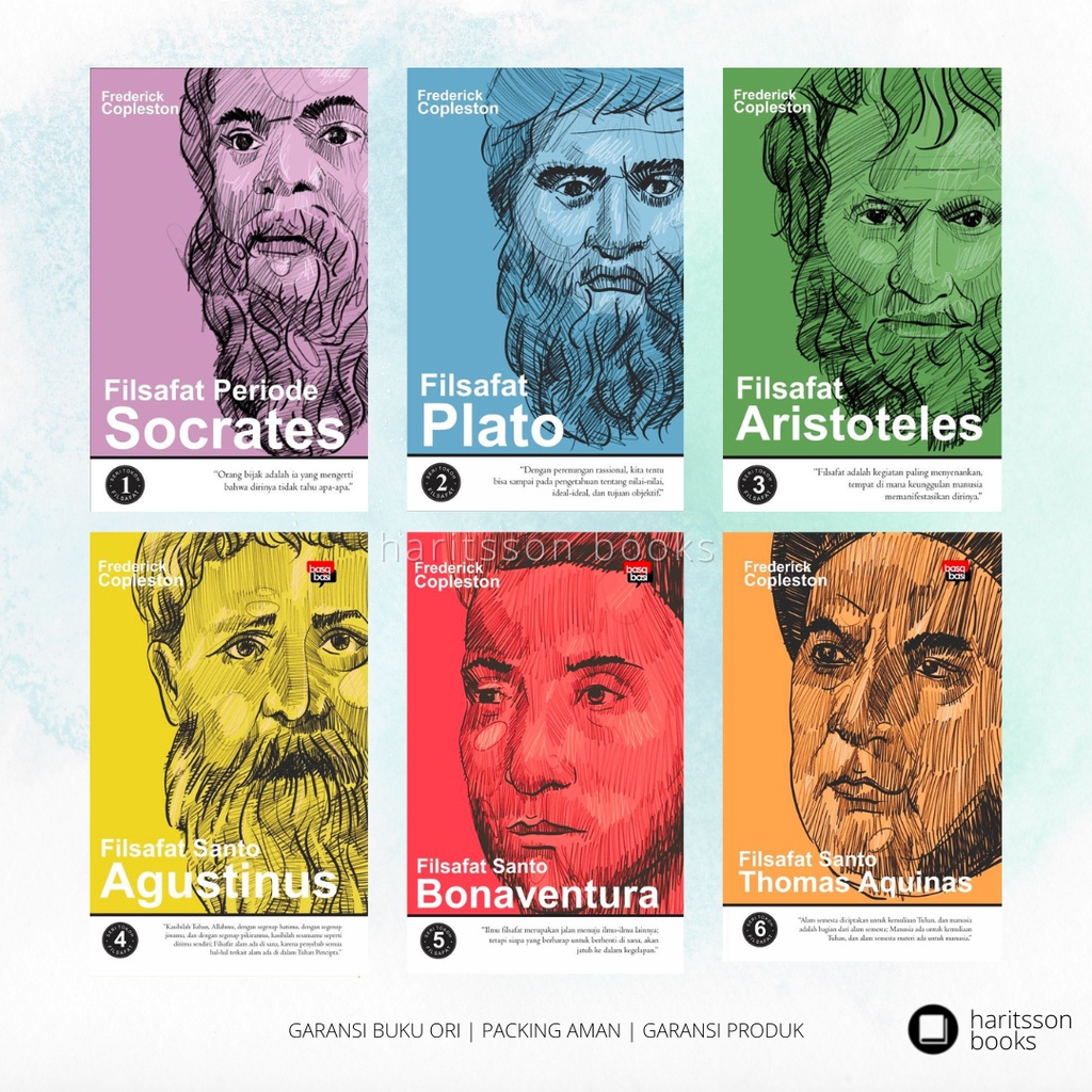 Jual Buku Filsafat Priode Socrates / Plato / Aristoteles / Agustinus ...