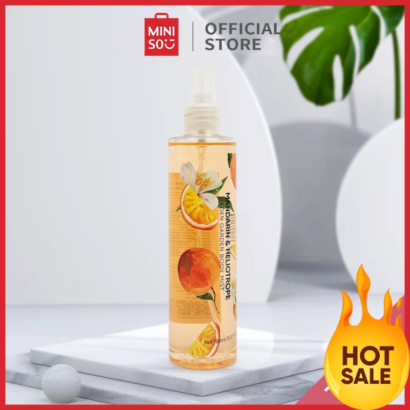 Jual MINISO Beauty Body Mist miniso body spray wanita Parfum Perfum ...