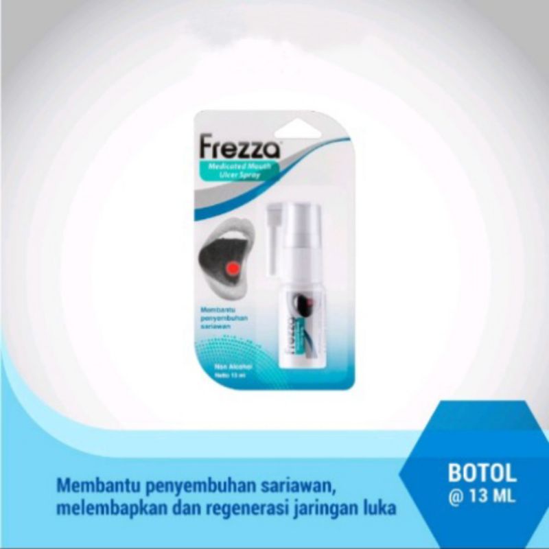 Jual Frezza medicated Mouth Ulcer Spray 13ml|Spray Mulut Sariawan 13ml ...