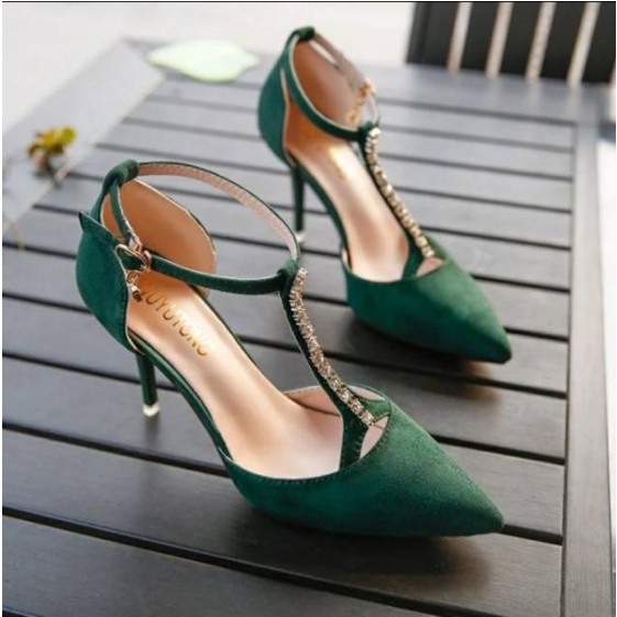 Jual Hils Wanita Hills Hells Haihils Haihil Sepatu Hak Pesta Sendal Hak ...