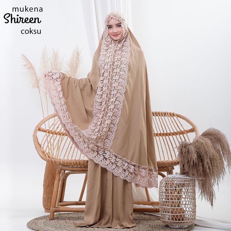 Jual Pusat Mukena Indonesia - Mukena Dewasa Renda Shireen | Shopee ...