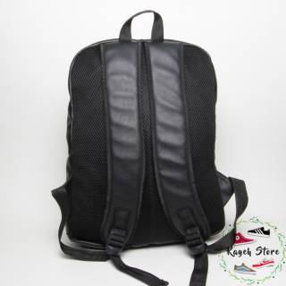 Jual TAS RANSEL HITAM KULIT ANAK SEKOLAH KULIAH PRIA | Shopee Indonesia