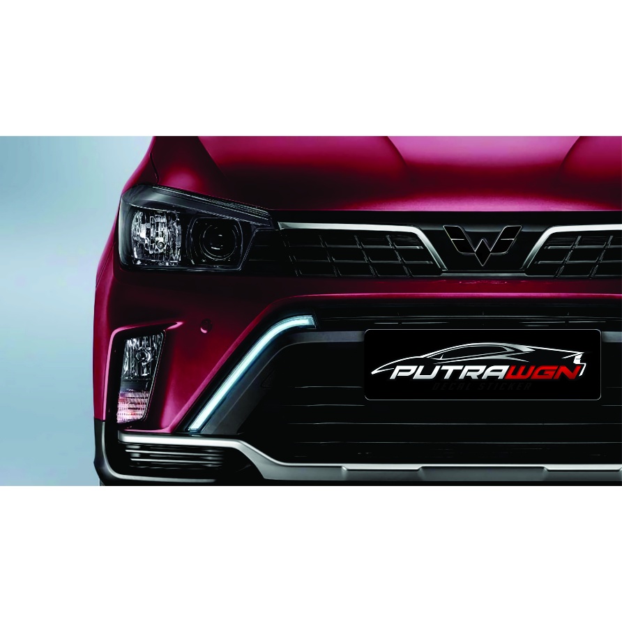 Jual STICKER LOGO WULING NEW CONFERO S FACELIFT 2021 HITAM DOFF/GLOSY ...