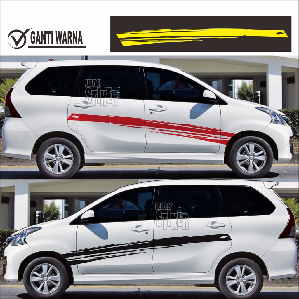 Jual Stiker sticker mobil, list mobil, variasi mobil avanza xenia ...