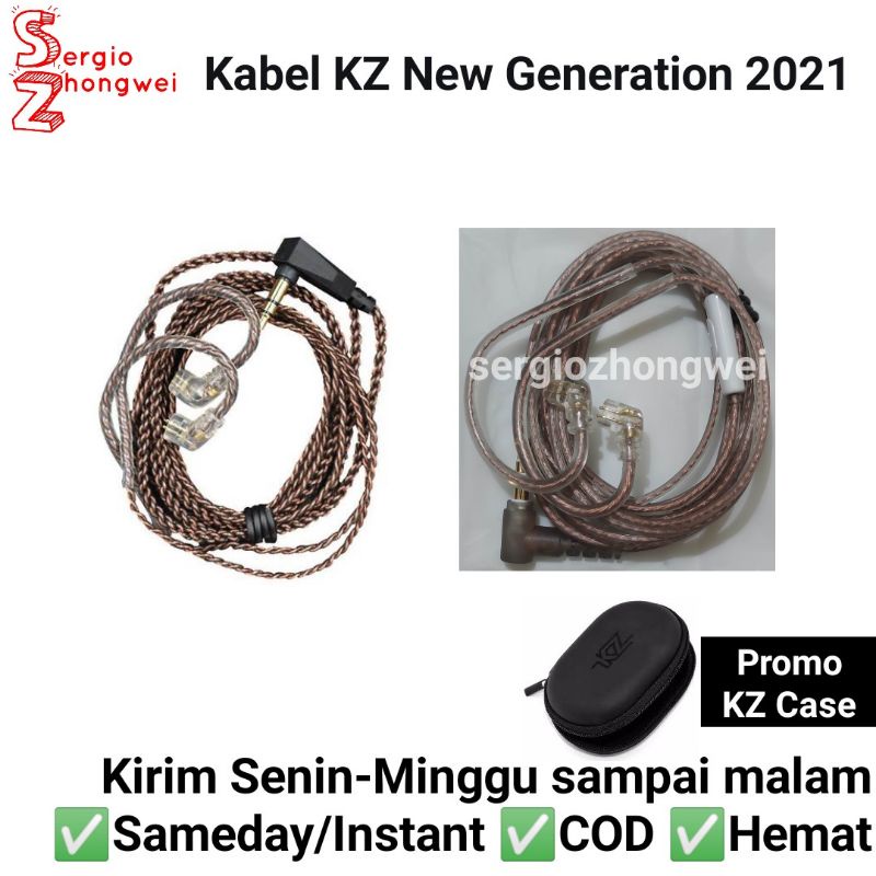 Jual Kabel KZ ZSN Pro dll Kabel Copper Type B/C Dark/Light Copper ...